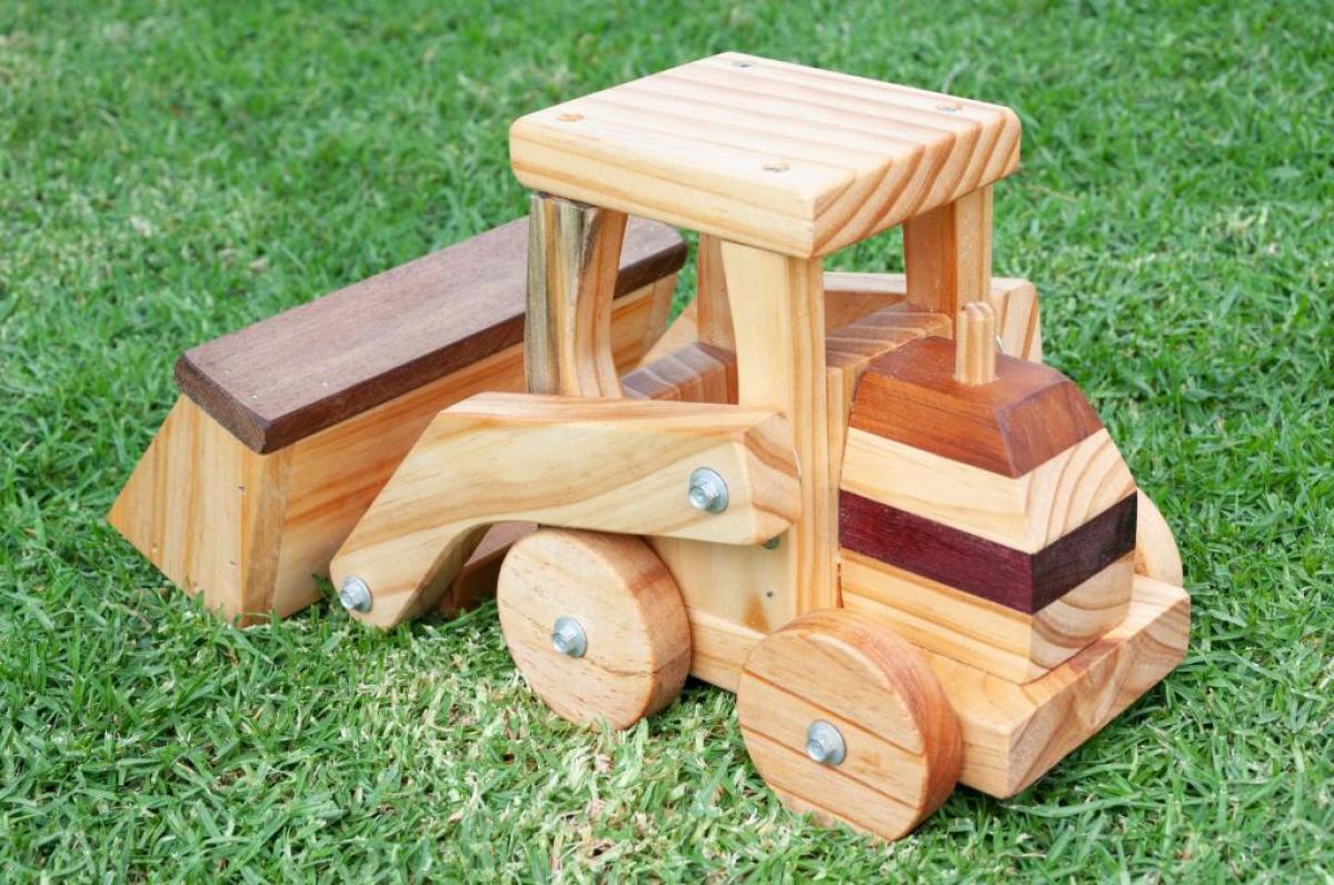 Front End Loader | $130.00 | Pioneer Wooden Toys