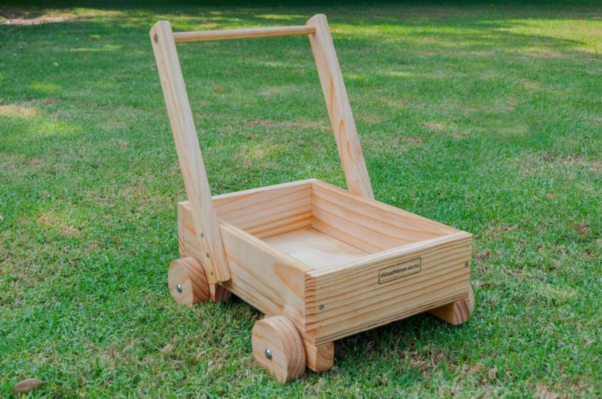 Push Trolley | $120.00 | Pioneer Wooden Toys